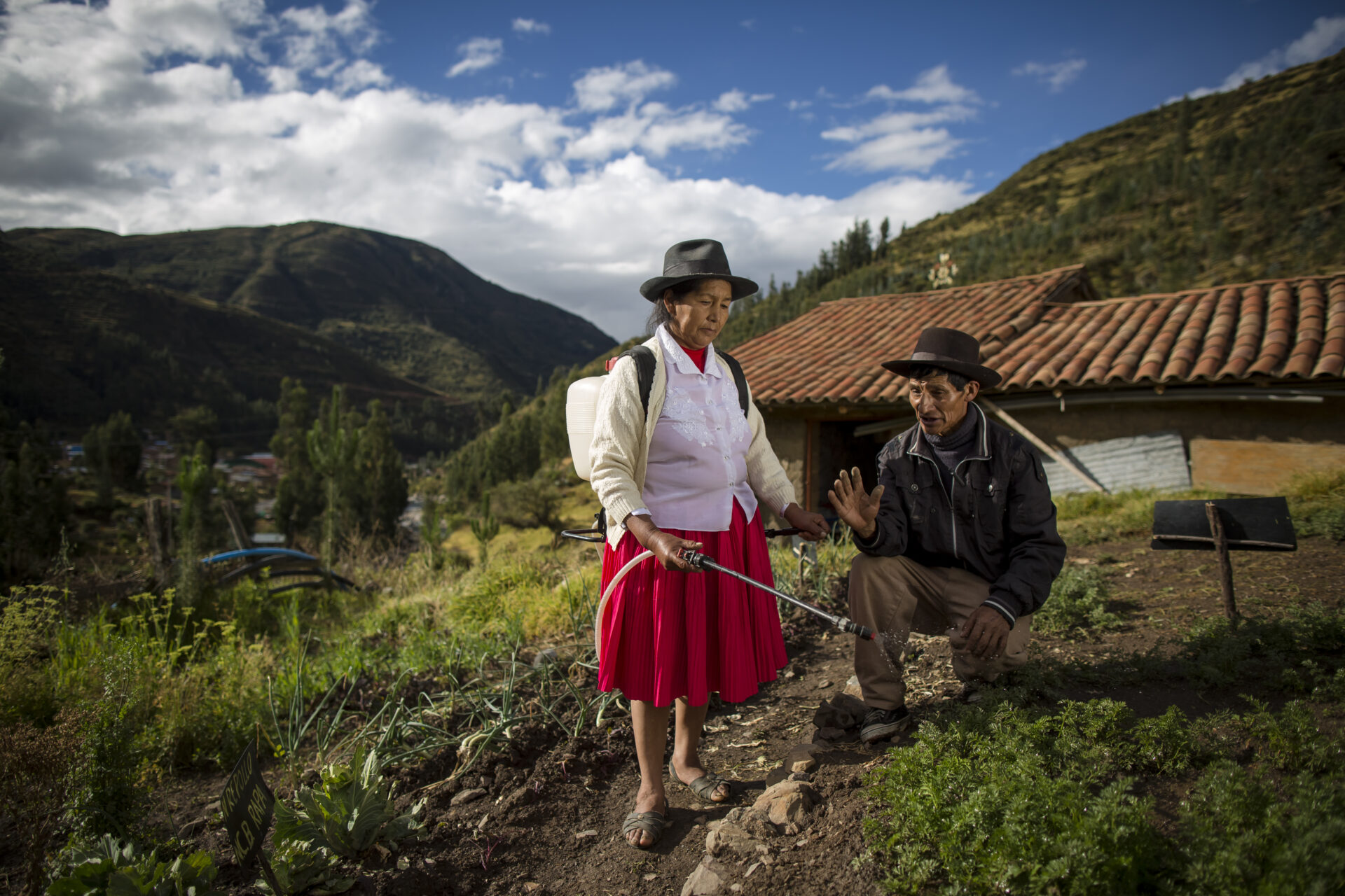 Los campesinos enseñan el camino - Apacheta